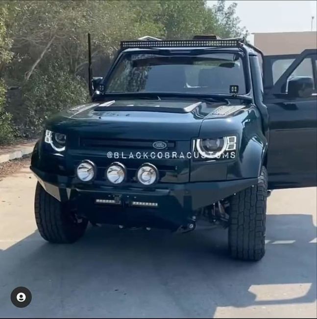 DEFENDER2.NET - View topic - Black Cobra Customs build